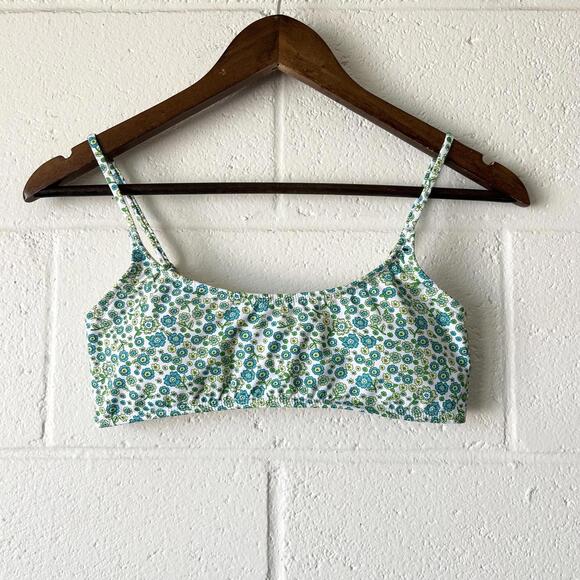 Cotton On | Swim | Body On Cotton Green Floral Bikini Top Swimsuit ...